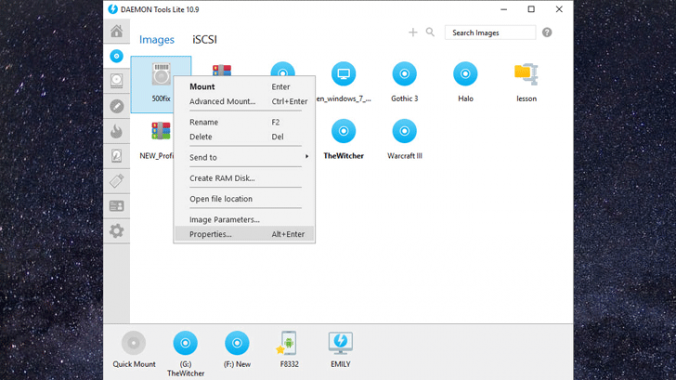 DAEMON Tools Lite – StarTrek-Gaming